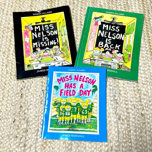 Scholastic | Other | 3 Miss Nelson Series Books By Harry Allard James ...
